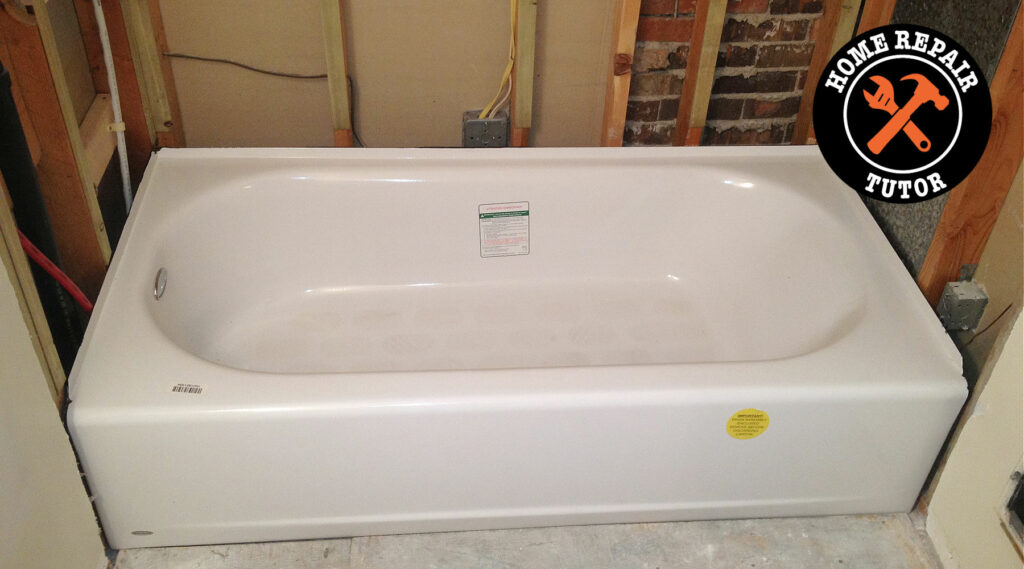 DIY Bathroom Remodeling Part 1: Bathtub Installation